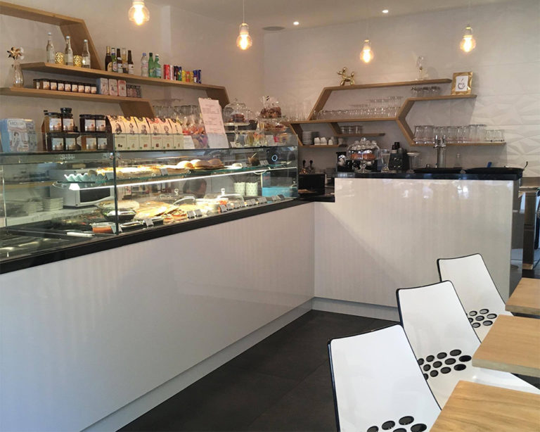 VITRINES COMPTOIR DE RESTAURANT RAPIDE